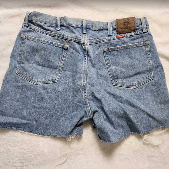 Wrangler | Shorts | Mens 38 Wrangler Cutoff Jorts Jean Denim Shorts ...